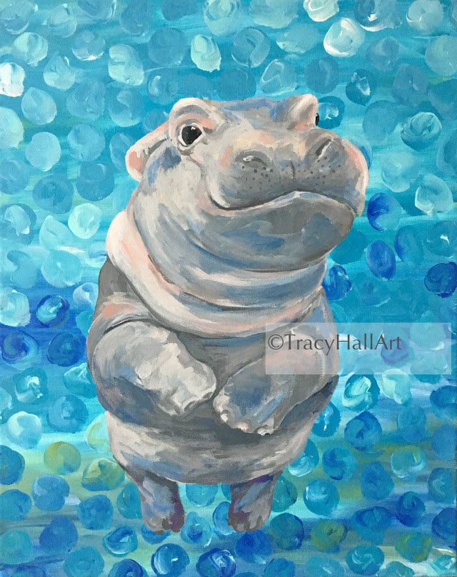 Hippopotamus Art