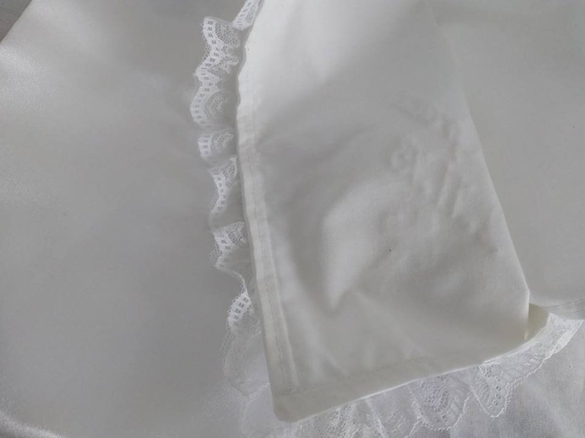 White Cotton Custom Baptismal Cloth/ Baptism | Etsy