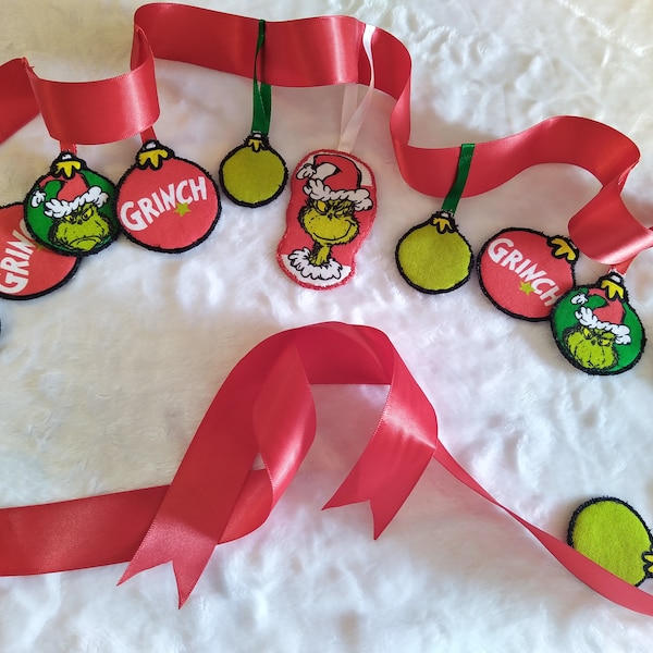 Grinch Ribbon - Etsy