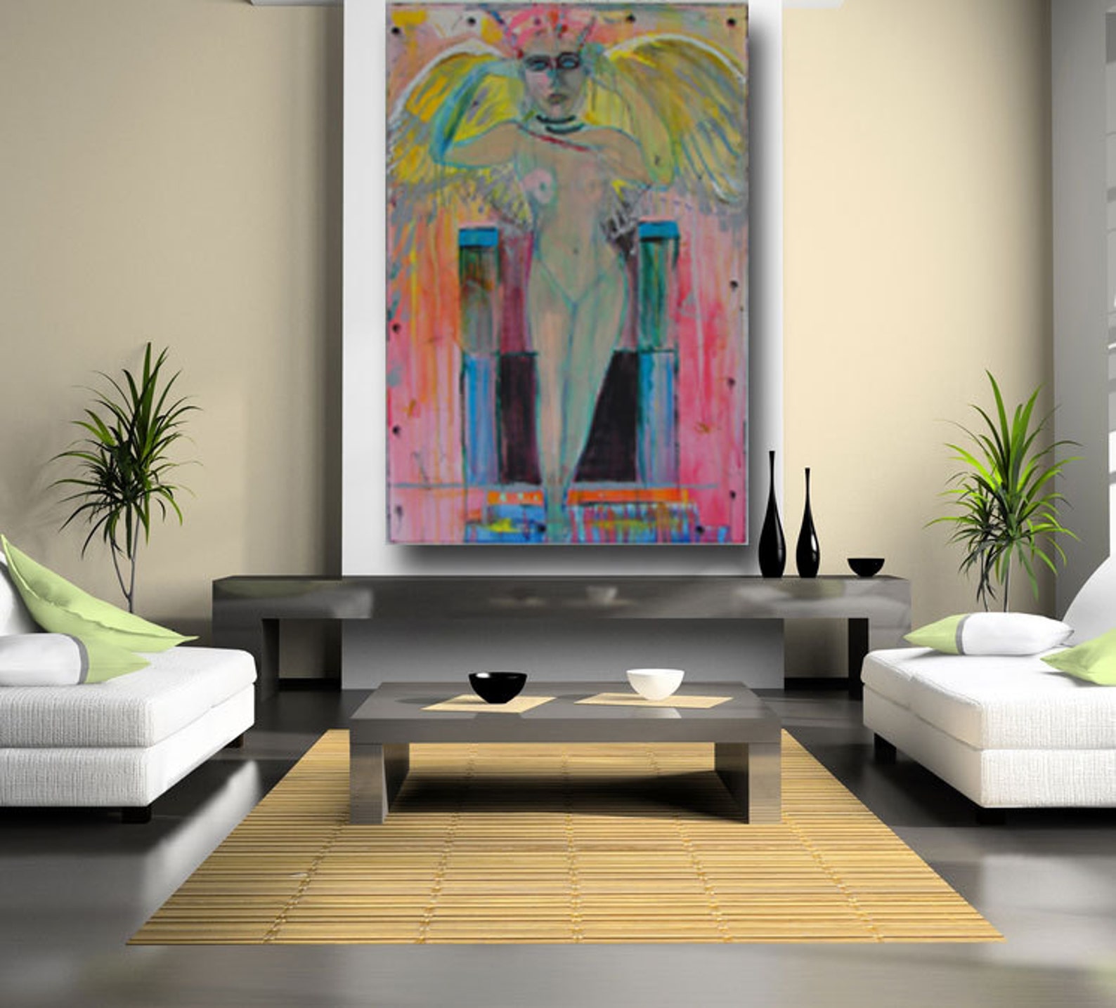 Abstract Painting People Art Contemporary Art Abstract Art ...
