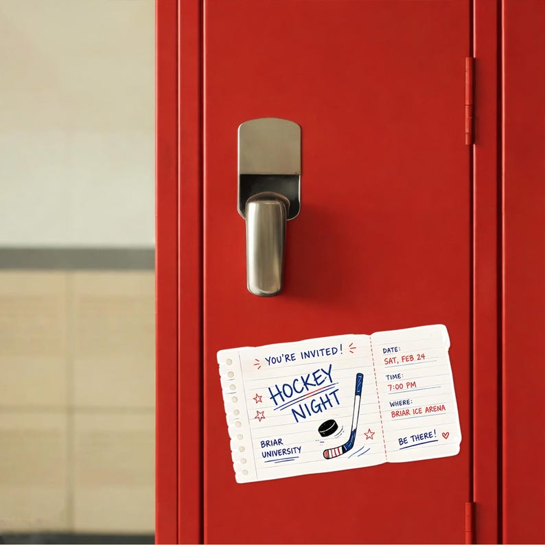 Off Campus Stickers, Hockey Romance, Briar University, the Deal ...