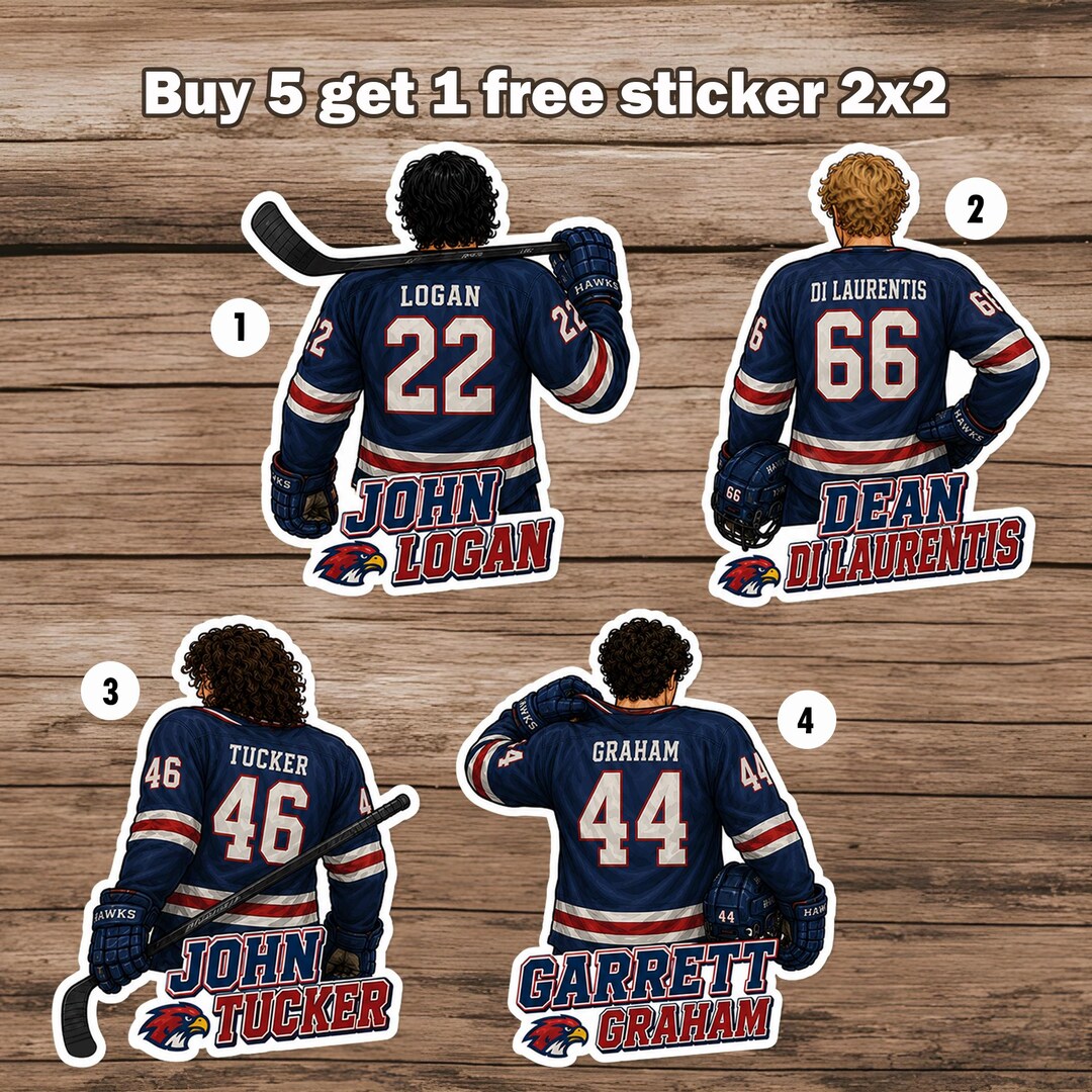 Off Campus Booktok Stickers |off Campus Stickers, Dean Di Laurentis ...