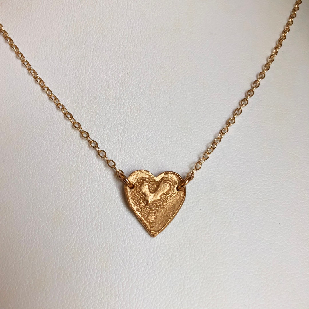 Mini Heart Medallion - Etsy