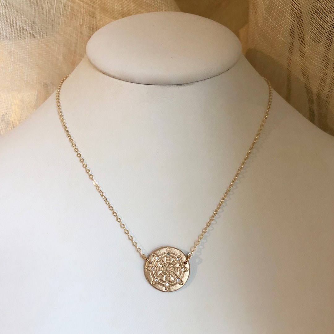 Dharma Wheel Medallion - Etsy