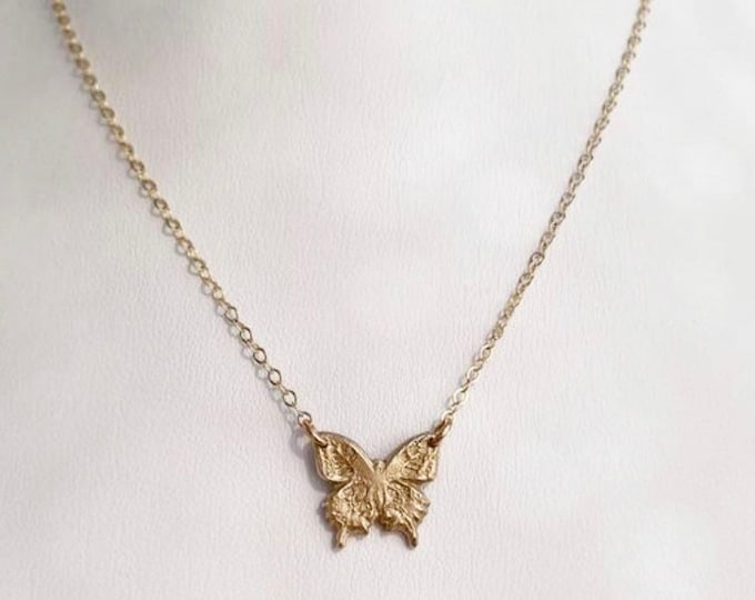 Mini Butterfly Medallion - Etsy