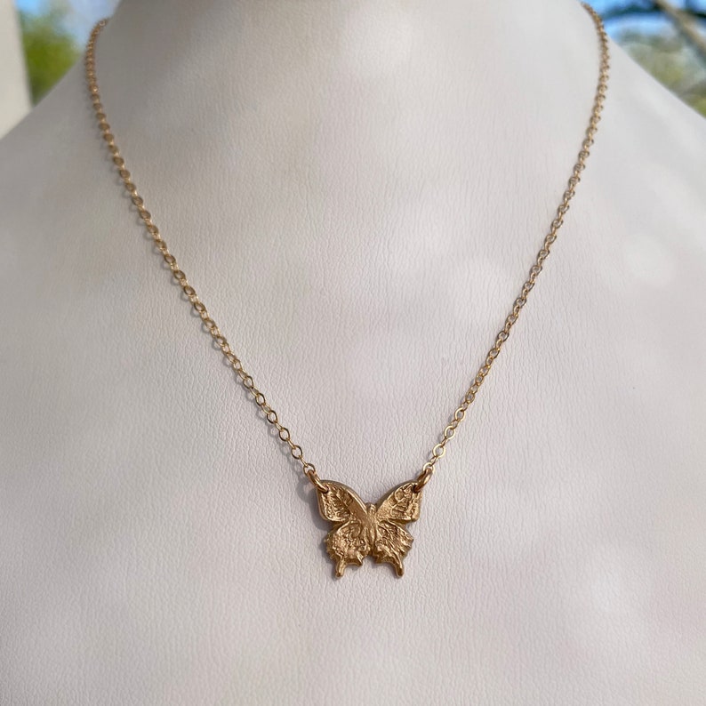 Mini Butterfly Medallion - Etsy