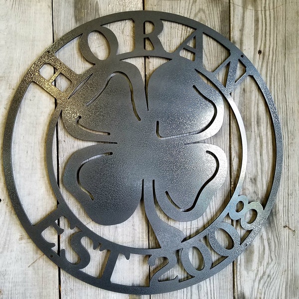 Metal Clover - Etsy