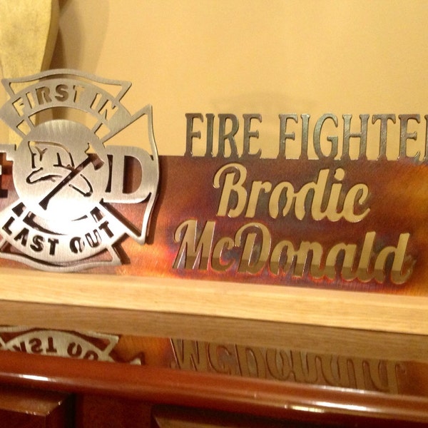 Fire Department Appreciation Plaques - Etsy