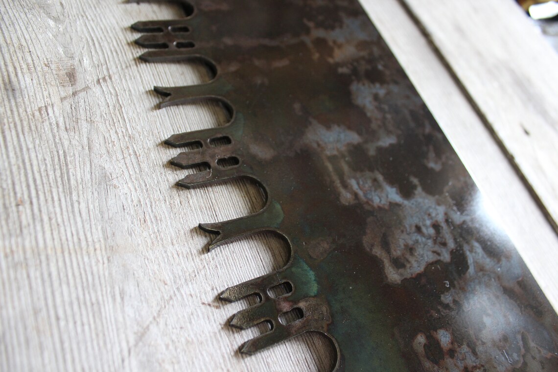 Passe Partout Crosscut Saw Bucking Saw Blade Replica 48 X 8 Inches - Etsy