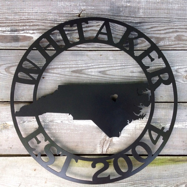North Carolina Sign - Etsy