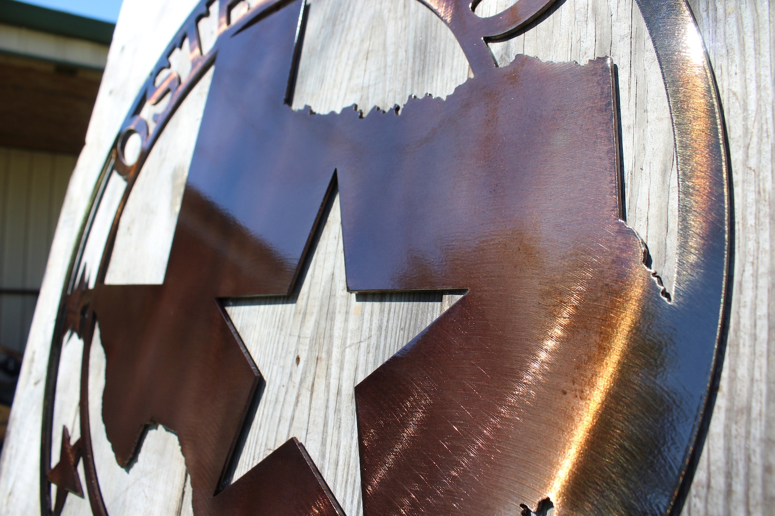 Custom Personalized Steel Texas State Address Plaque House Sign Marker ...