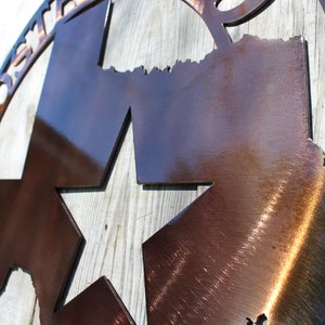 Custom Personalized Steel Texas State Address Plaque House Sign Marker ...