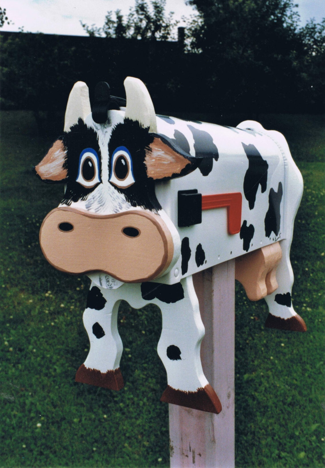 Cow Mailbox - Farm Animal Mailboxes - Etsy