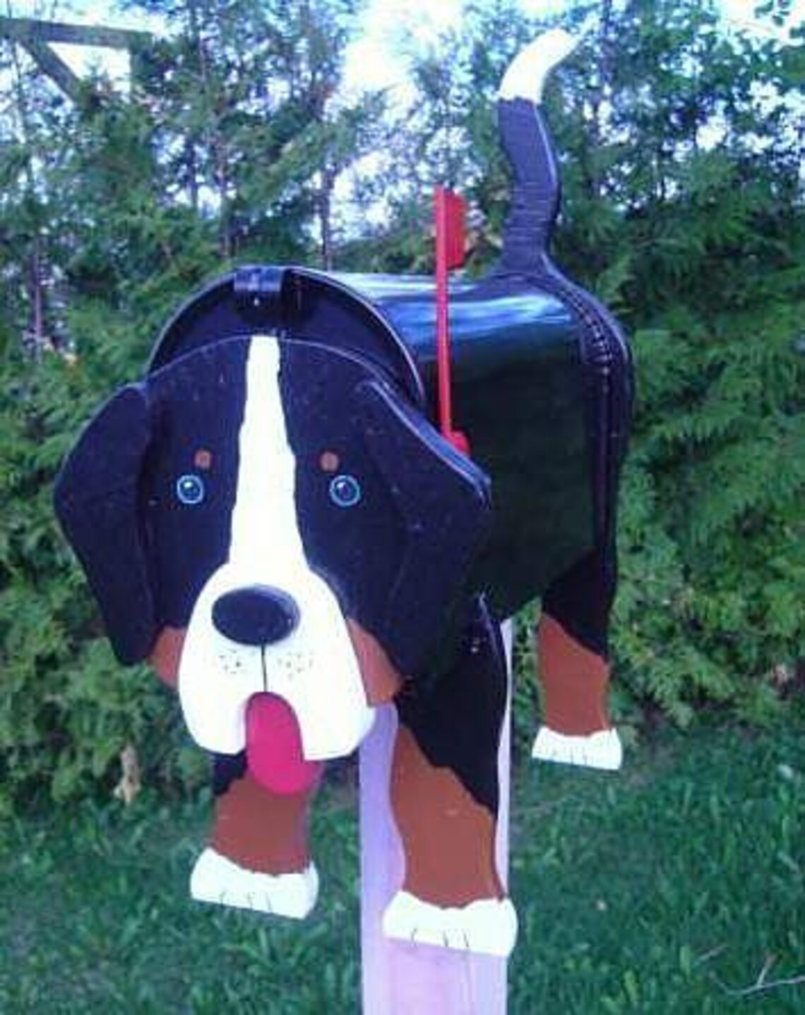 Dog Mailboxes - Bernese Mailbox - Etsy