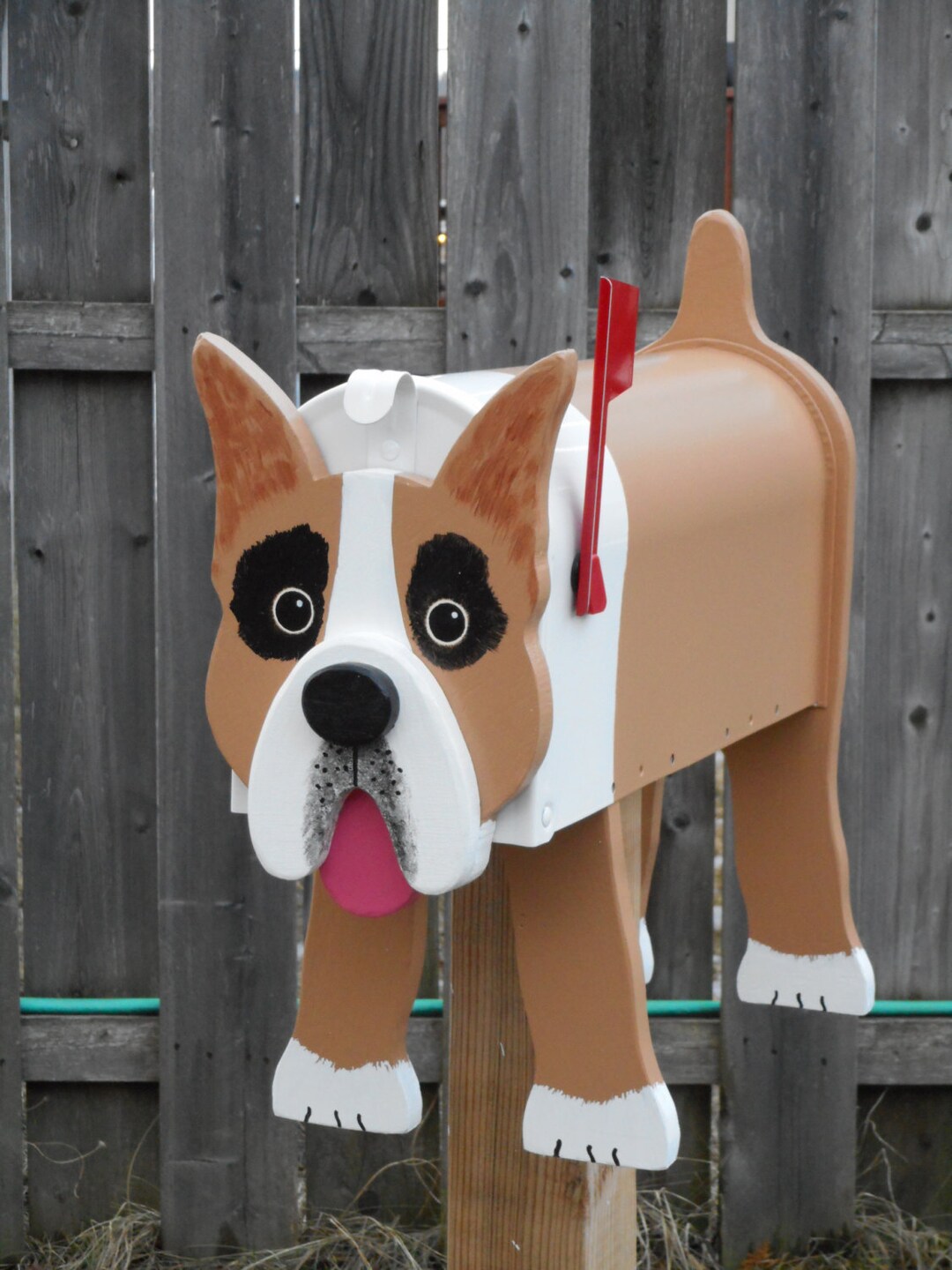 Dog Mailboxes - Boxer Mailbox - Etsy