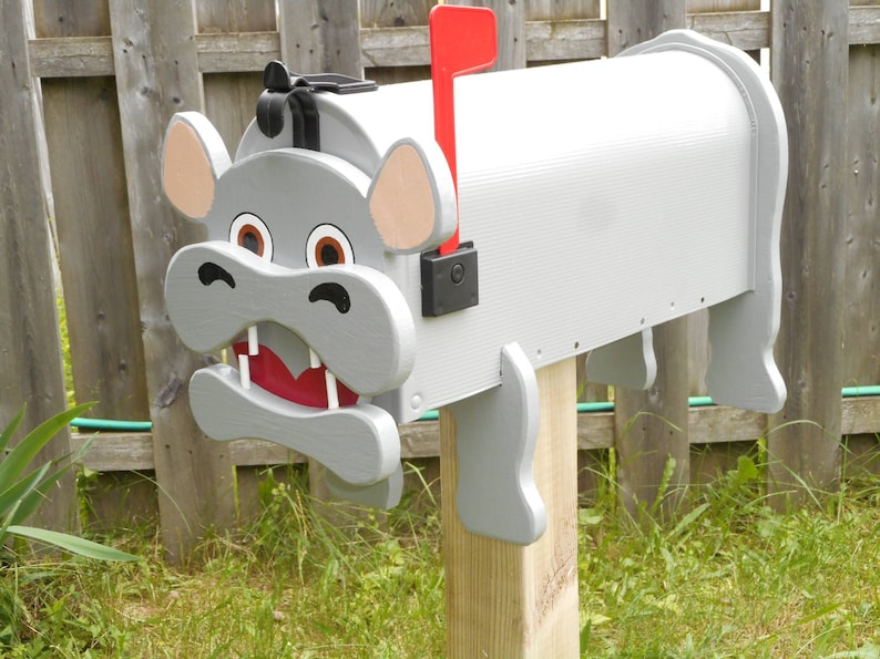 Wild Animal Mailboxes Hippo Mailbox - Etsy