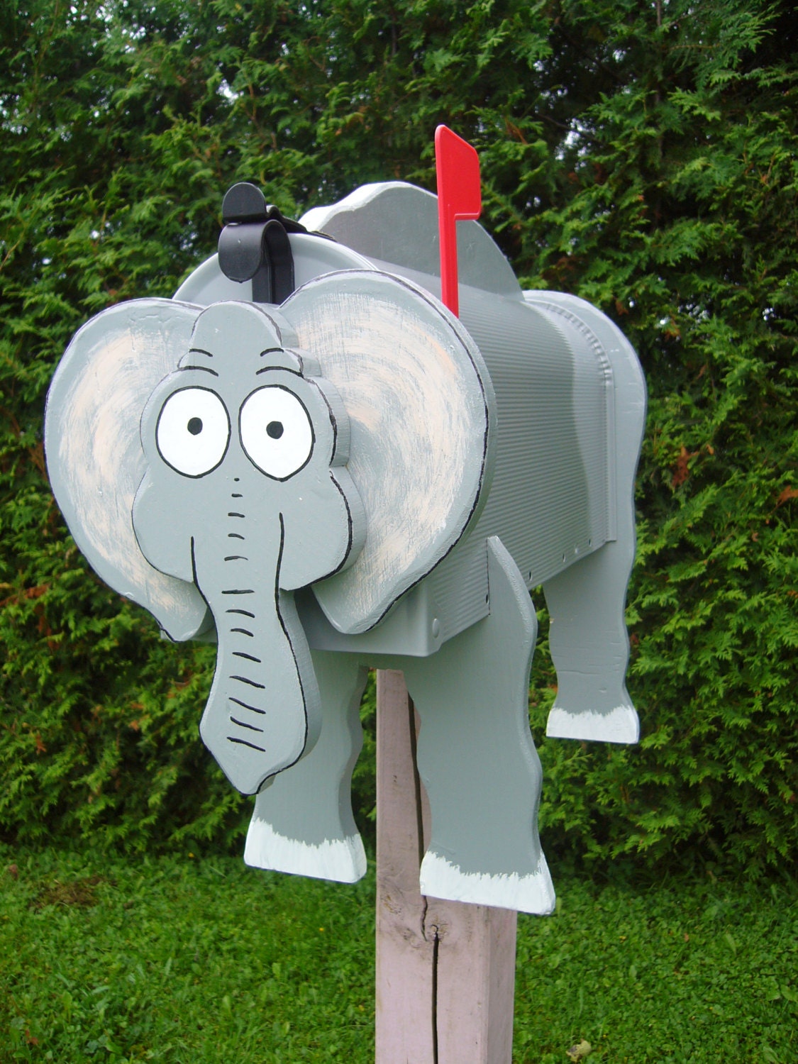Wild Animal Mailbox Elephant Mailbox - Etsy