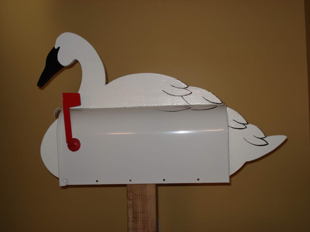 Bird Mailboxes - Swan Mailbox - Etsy