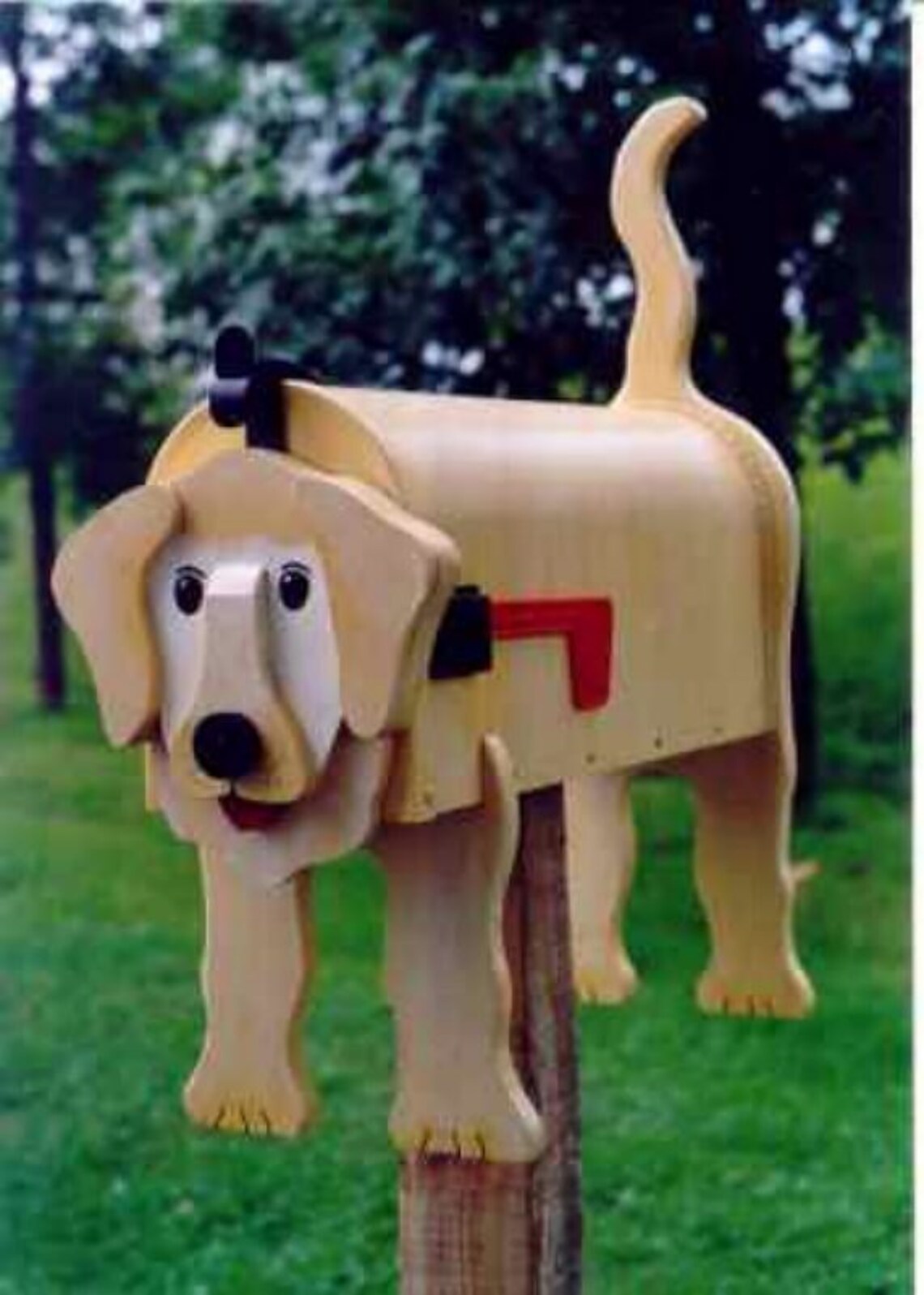 Dog Mailboxes Golden Retriever Mailbox - Etsy