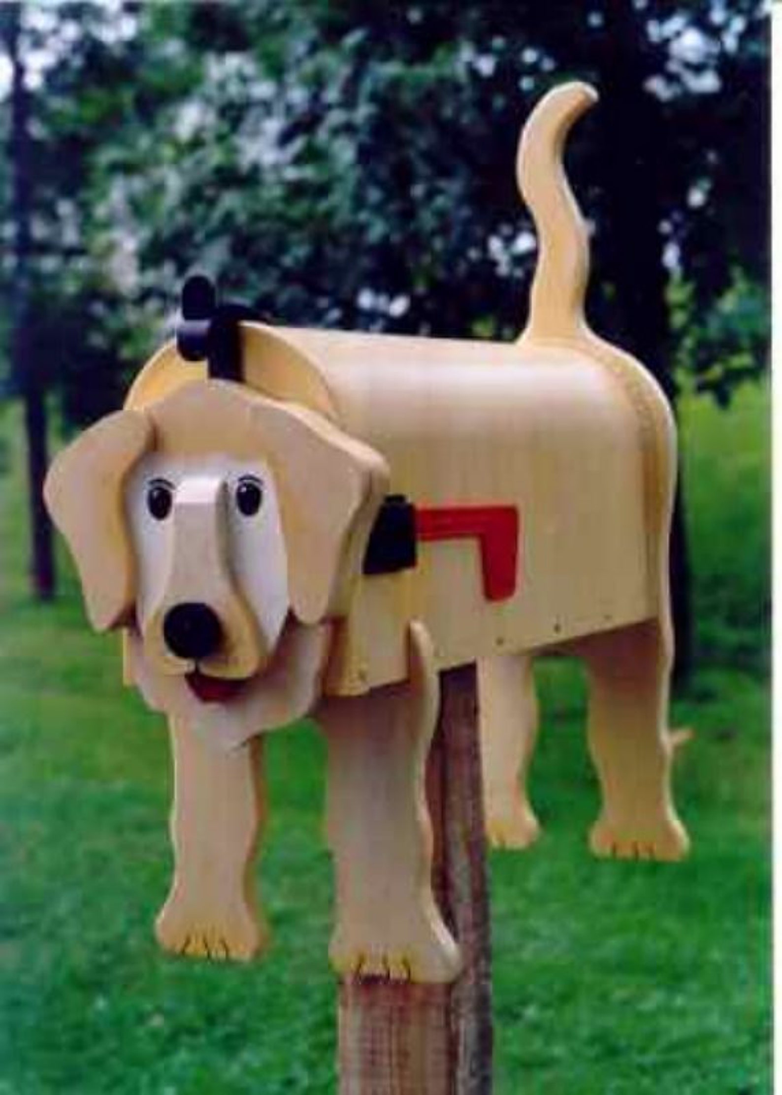 Dog Mailboxes Golden Retriever Mailbox - Etsy