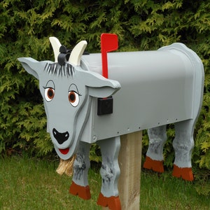 Farm Animal Mailboxes - Goat Mailbox - Etsy