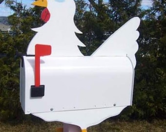 Farm Animal Mailboxes Chicken Mailboxes - Etsy