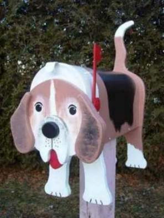 Dog Mailbox Beagle mailbox | Etsy