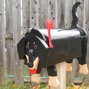 Dog Mailboxes - Dachshund Mailbox - Etsy