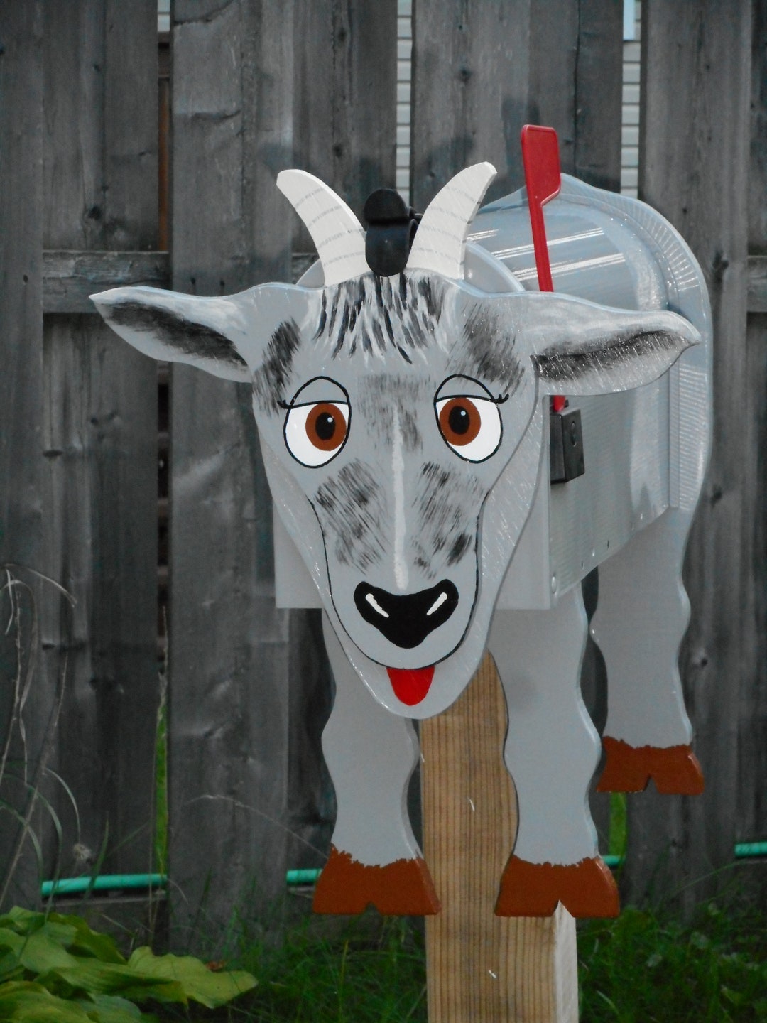 Farm Animal Mailboxes - Goat Mailbox - Etsy