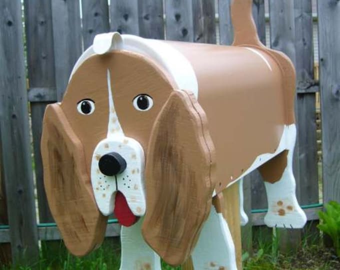 Dog Mailboxes Basset Hound Mailbox | Etsy