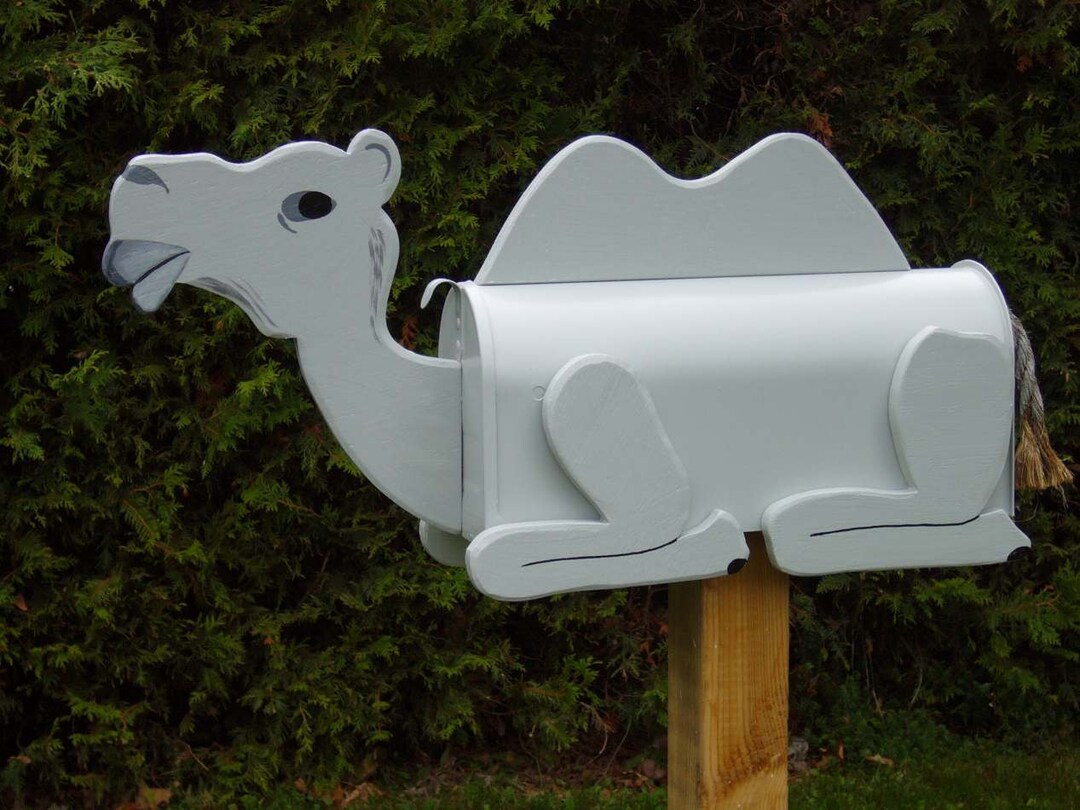 Wild Animal Mailboxes Camel Mailbox - Etsy