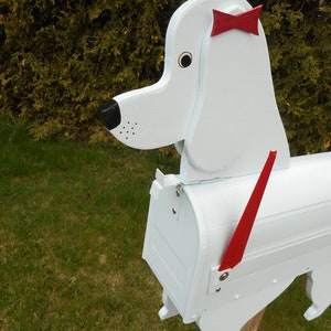 Dog Mailboxes - Poodle Mailbox (WHITE) - Etsy