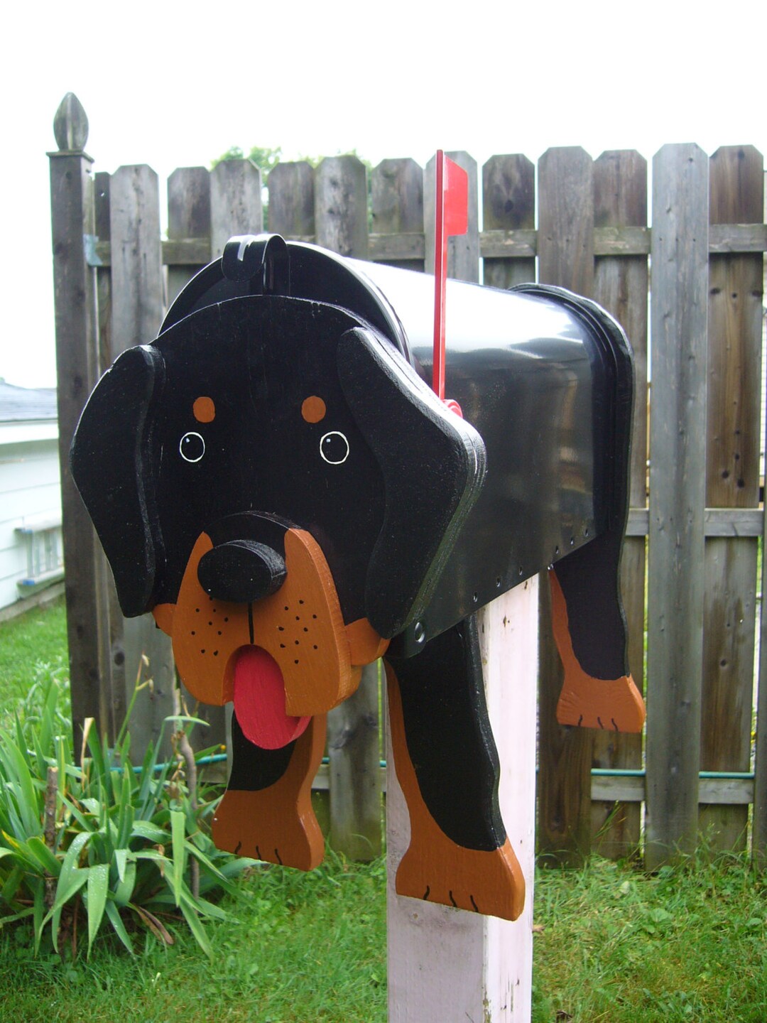 Dog Mailboxes - Rottweiler Mailbox - Etsy