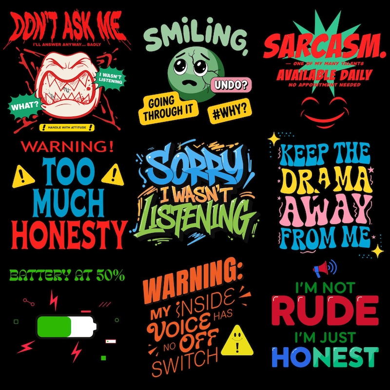 Funny Typography T Shirts - Etsy