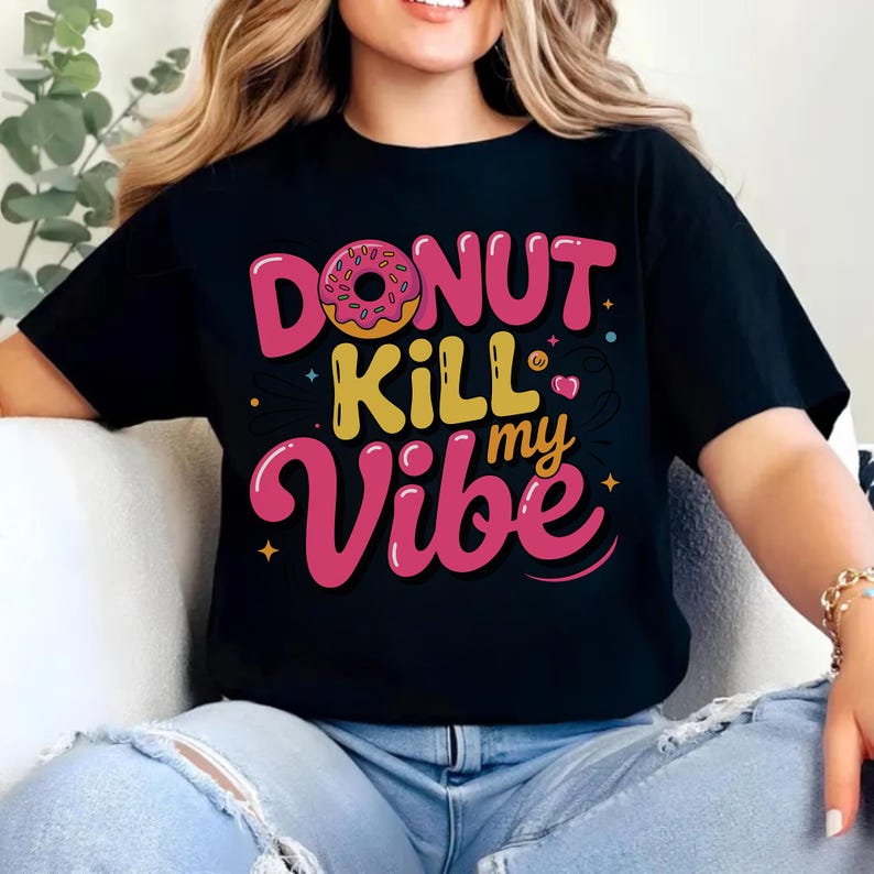 Donut Lover PNG SVG Bundle | Funny Quotes Graphics | Treat Clipart ...