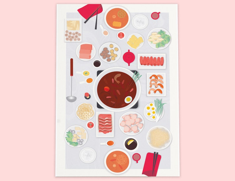 Hot Pot Matte Print - Etsy