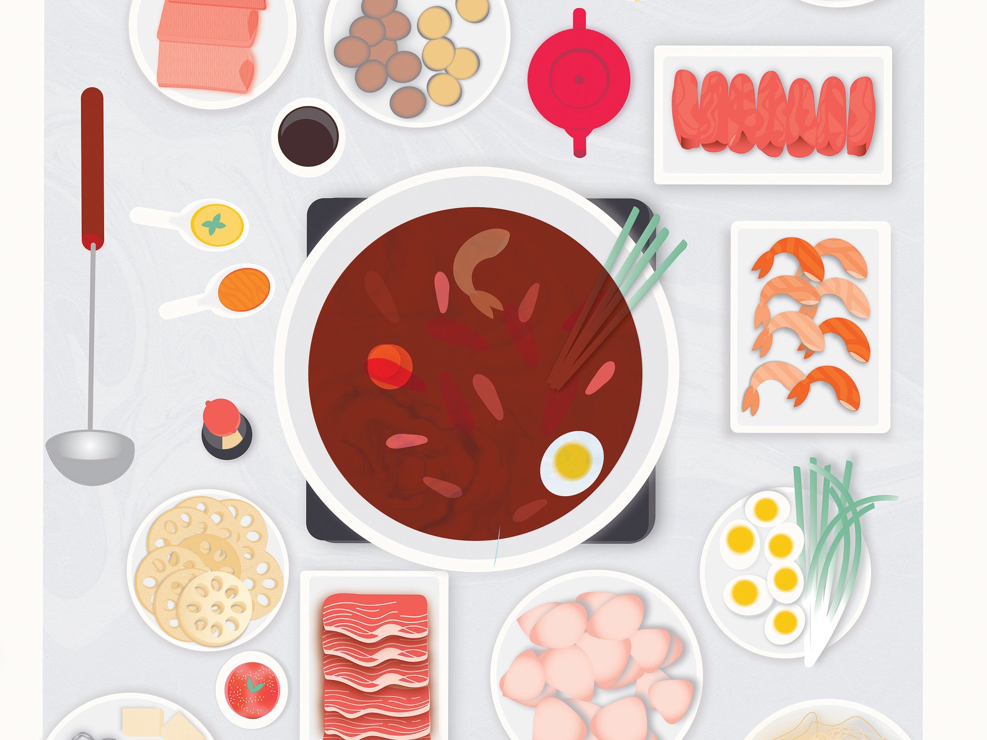 Hot Pot Matte Print - Etsy