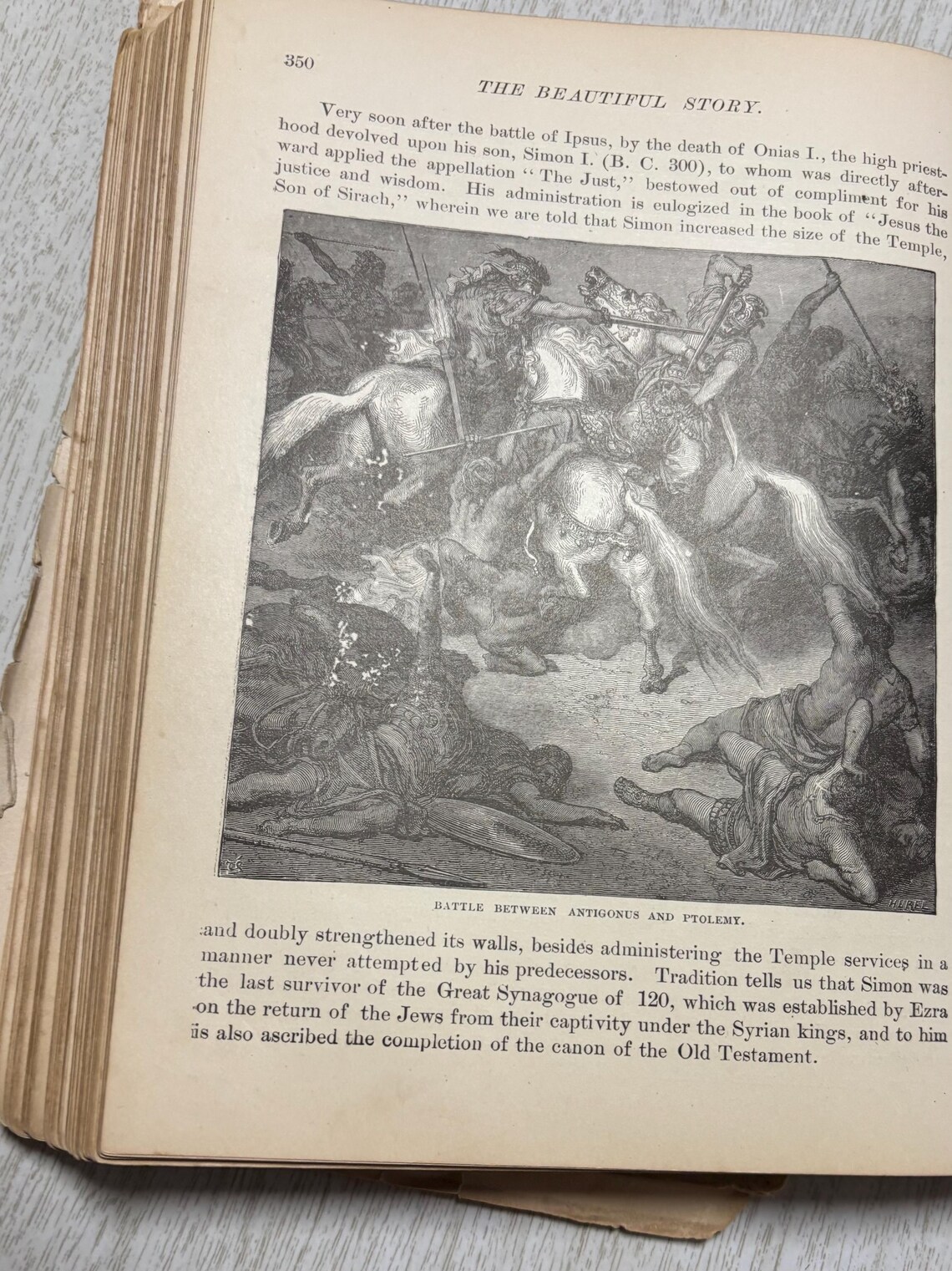 The Beautiful Story 1880s Poor Condition Nice Artwork Salvage - Etsy