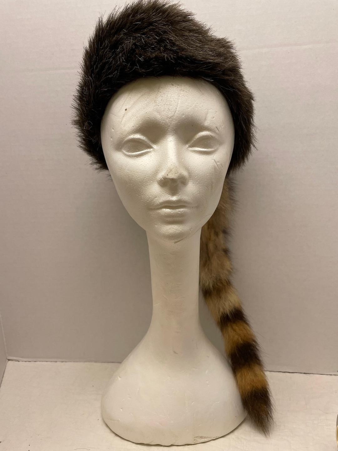 Coonskin Cap Souvenir Costume Child Size - Etsy