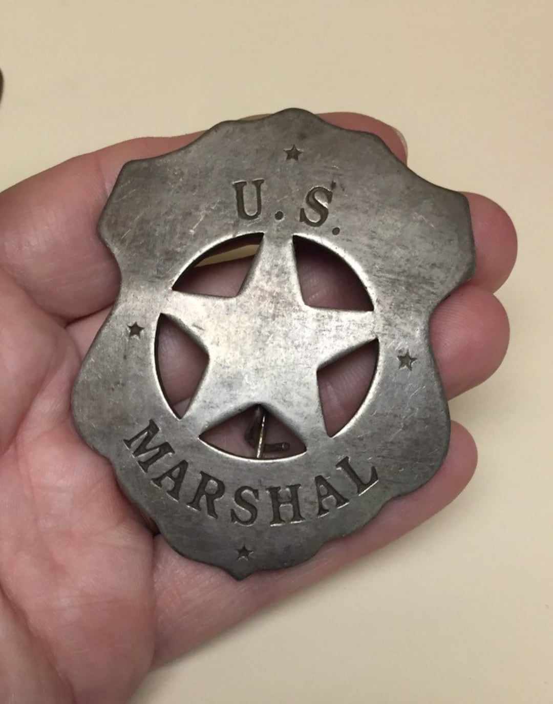 US Marshal Old West Novelty Replica Badge - Etsy