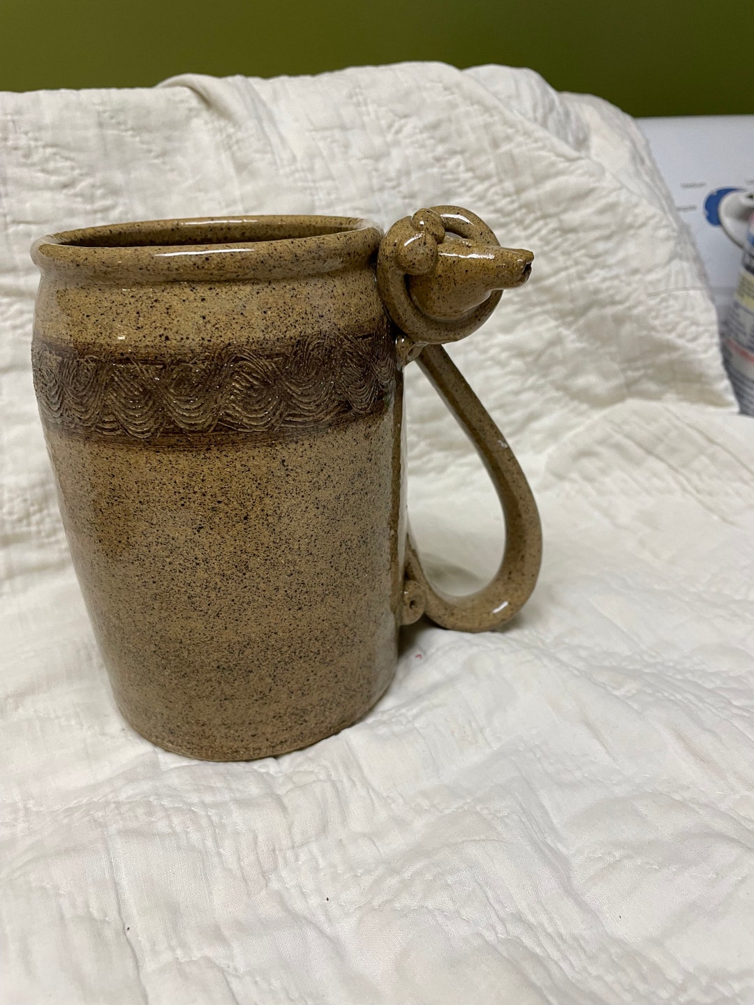 Pottery Tankard With Built in Whistle - Etsy