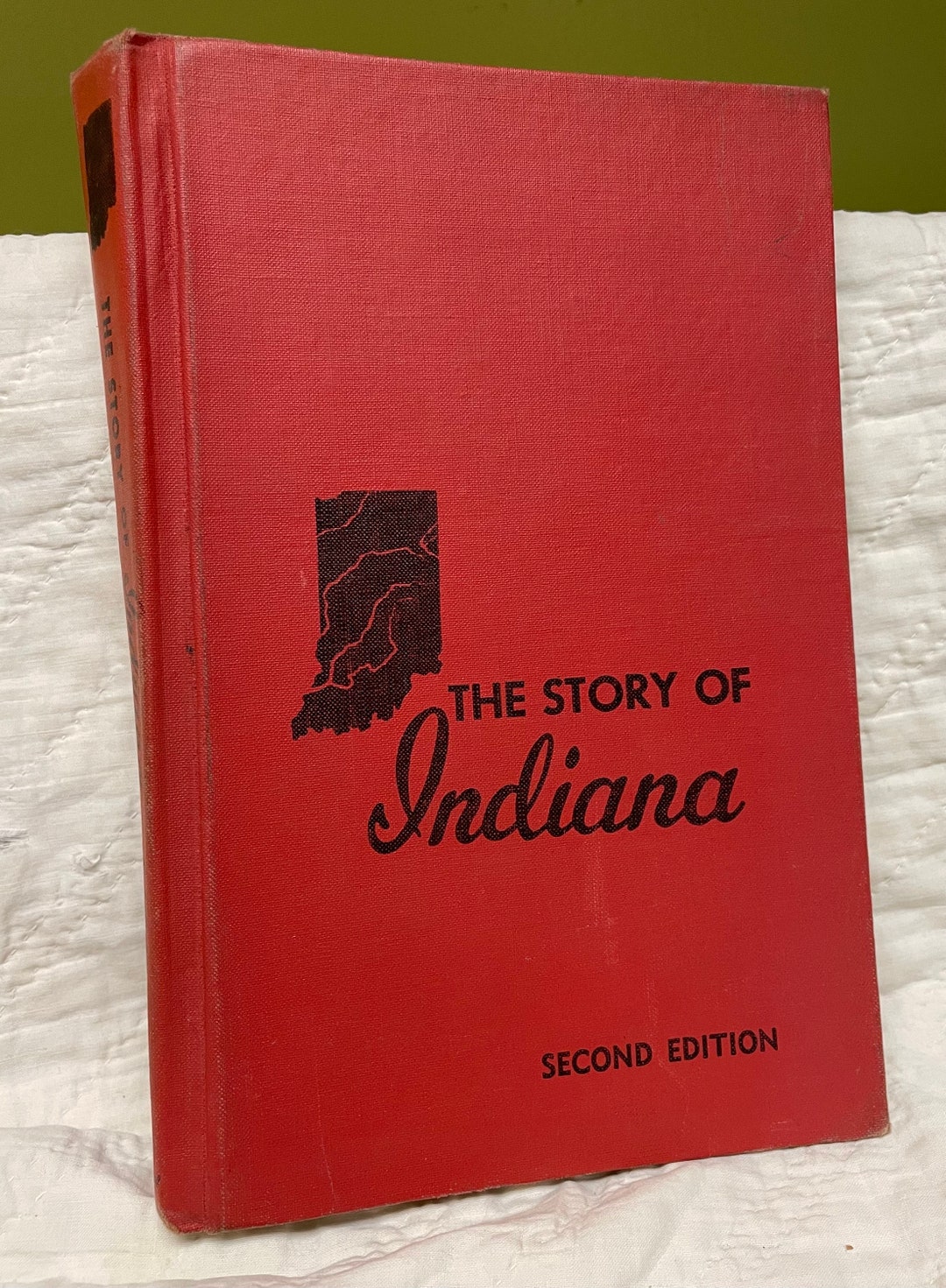 The Story of Indiana Text Book by Harlow Publishing Corporation 1954 - Etsy