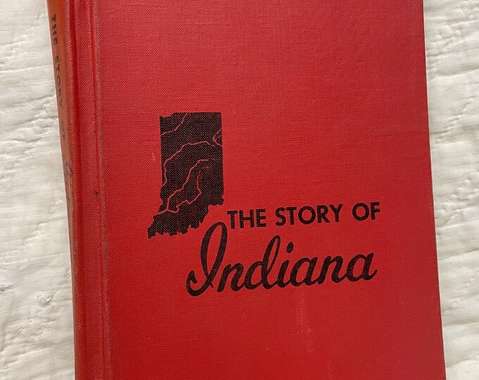 The Story of Indiana Text Book by Harlow Publishing Corporation 1954 - Etsy