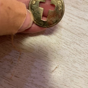 Pocket Cross Token - Etsy