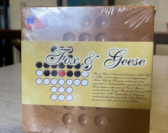 Fox and Geese Printable Downloadable A4 Game Sheet - Etsy