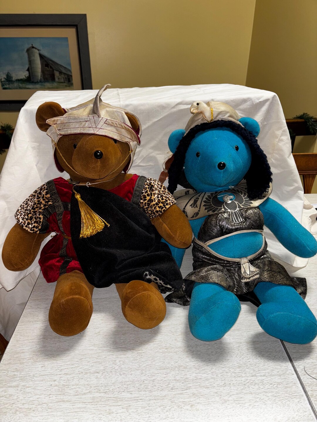 North American Bear Co. Richard Bearton and Elizabear Taylor Plush 1979 ...