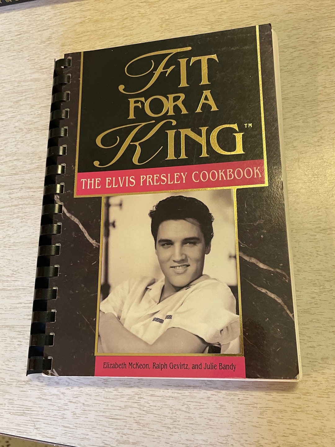 Fit for a King: the Elvis Presley Cookbook 1992 - Etsy
