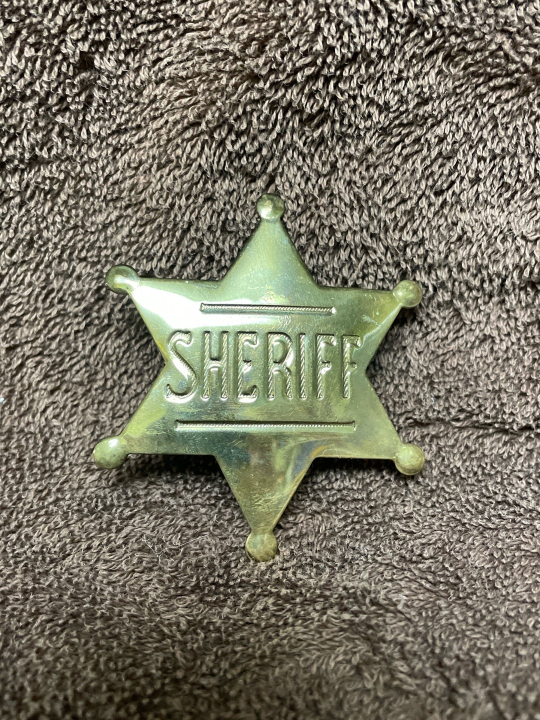 Sheriff Novelty Replica Badge - Etsy