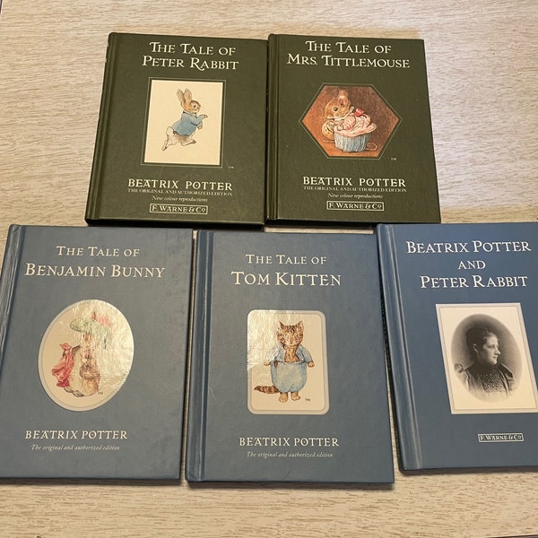 Beatrix Potter Books - Etsy