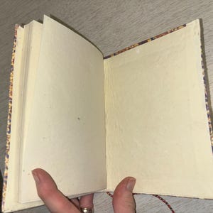 Handmade Journal Floral Print Cover - Etsy